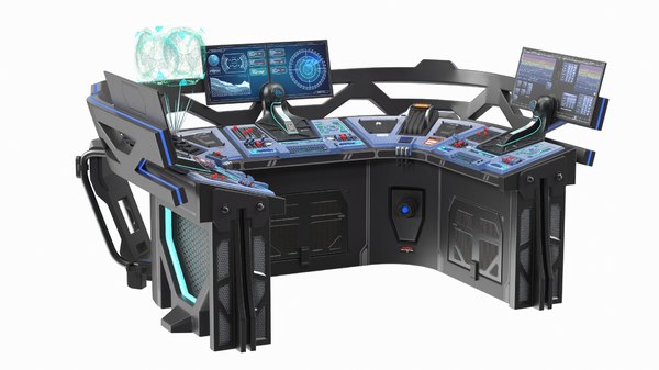 Sci fi hologram control panel 3D - TurboSquid 1652268