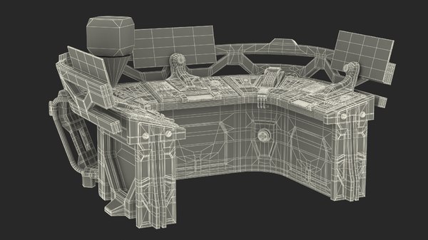 Sci fi hologram control panel 3D - TurboSquid 1652268