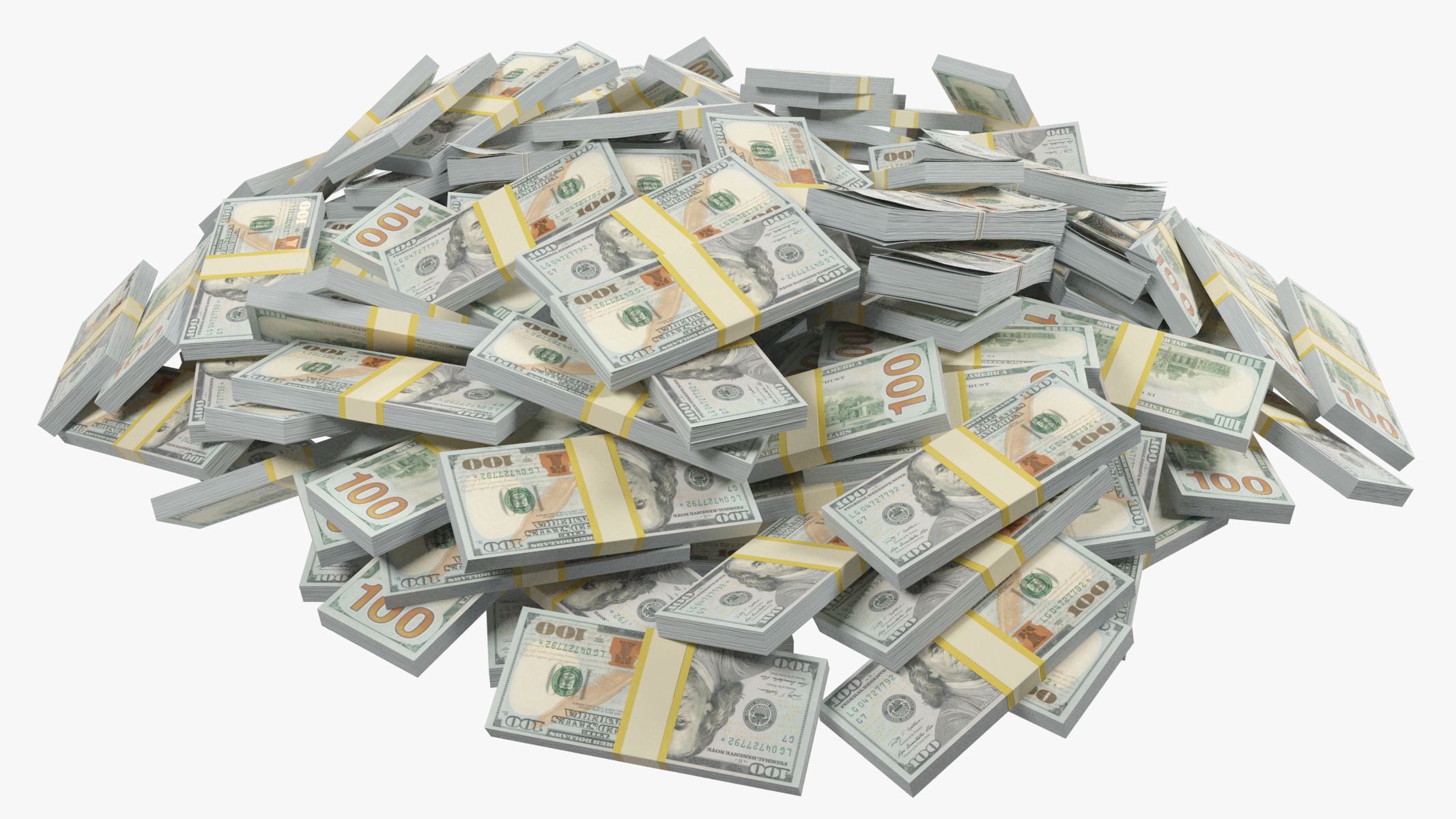 Haufen Geld V2 3D-Modell - TurboSquid 1652003