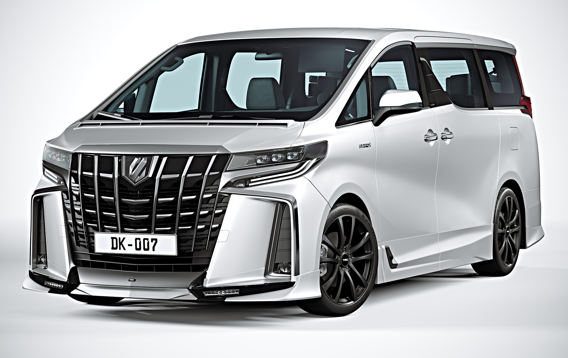 3D model 2018 toyota alphard trd - TurboSquid 1312402