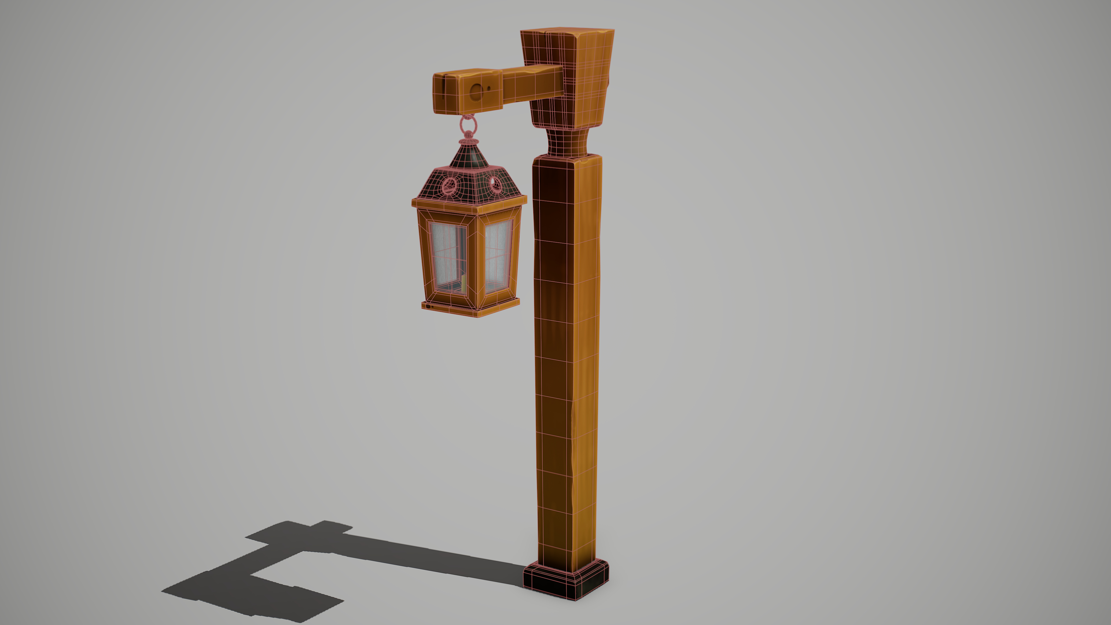 Stylized light pole 3D model - TurboSquid 1652668