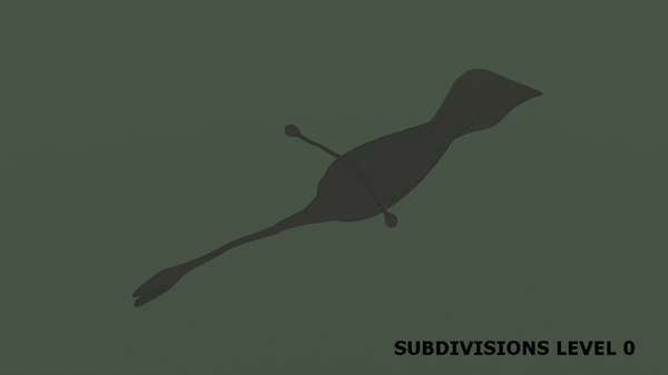 3D tullimonstrum fossil model - TurboSquid 1652846