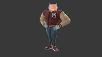 Fall guy rig 3D model - TurboSquid 1613964