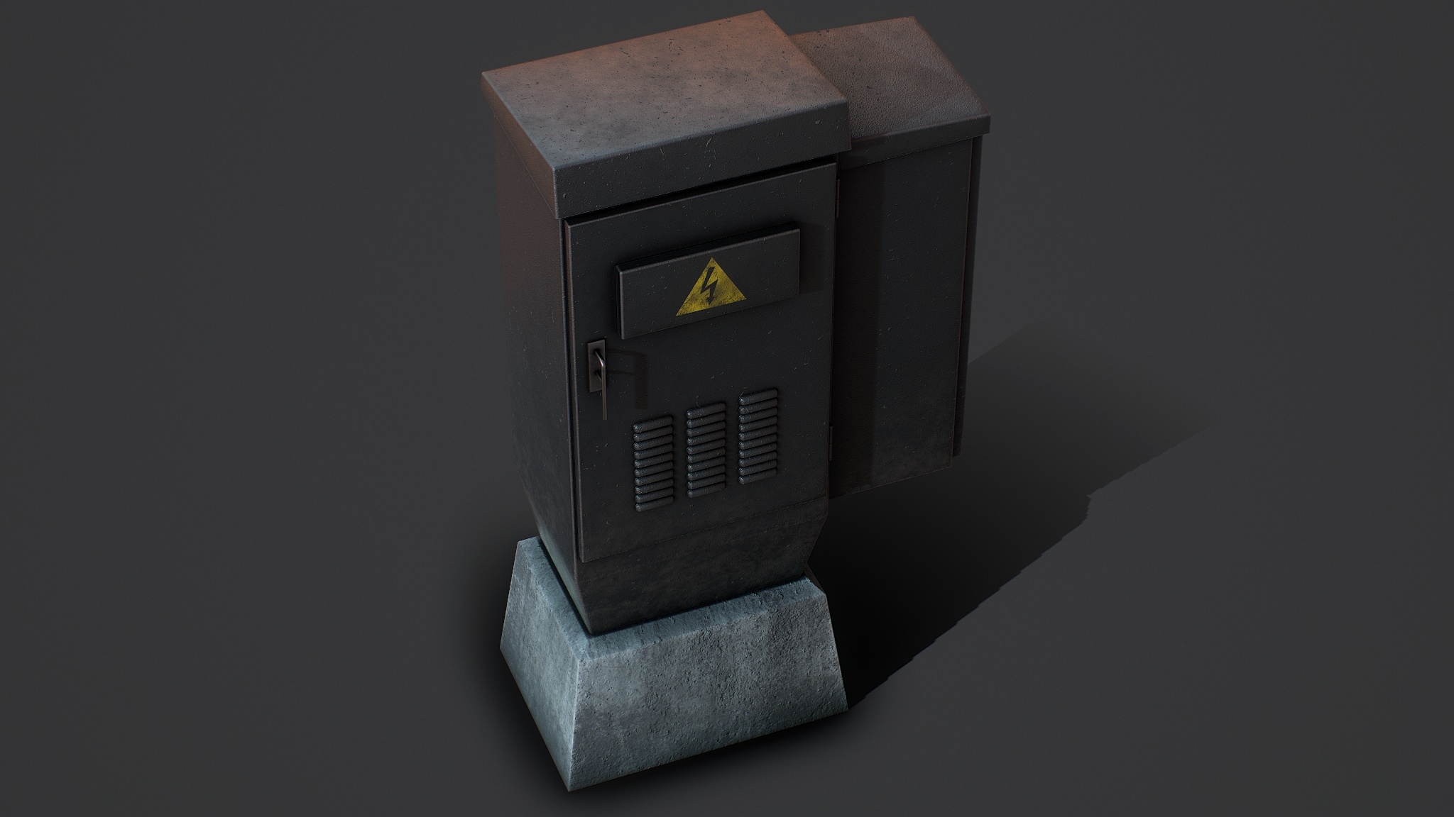 Electrical box 3D model - TurboSquid 1652989
