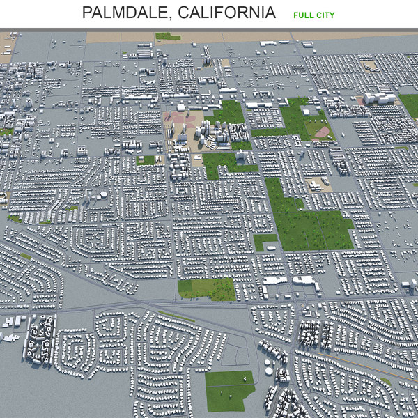 modelo 3d Palmdale California - TurboSquid 1653147