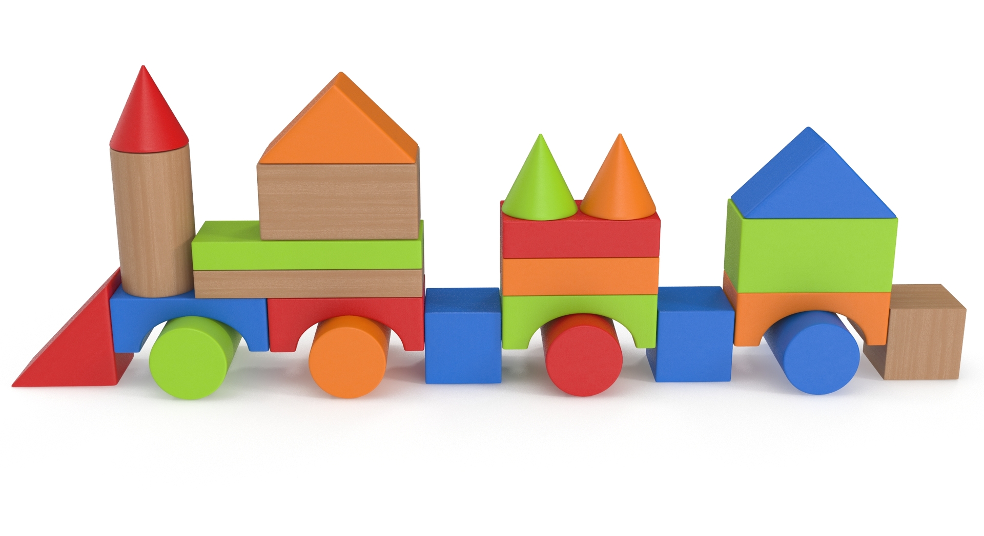 3D baby building blocks 2 - TurboSquid 1653275