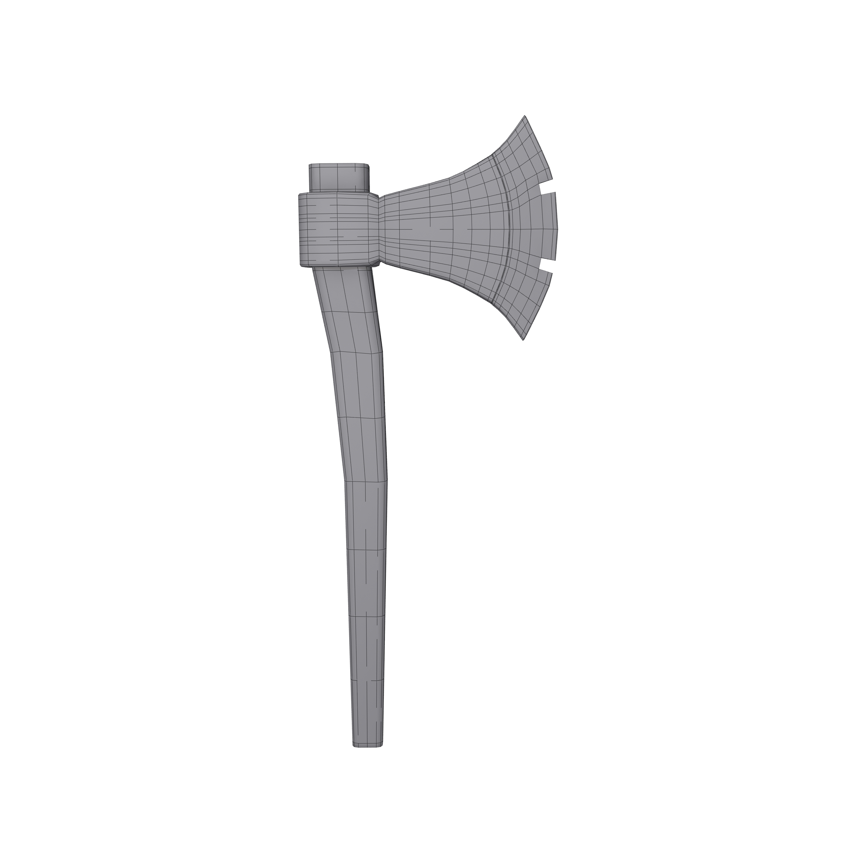 3D axe cartoon - TurboSquid 1653318