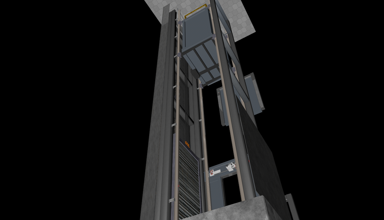 Elevator ascensor lift 3D model - TurboSquid 1653701