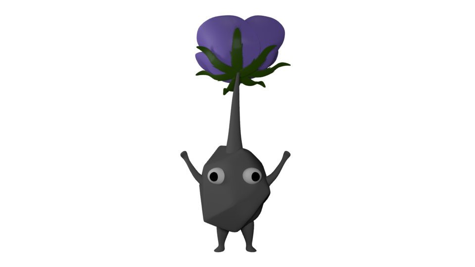 Rock Pikmin Leaf Modelo 3D - TurboSquid 1653694