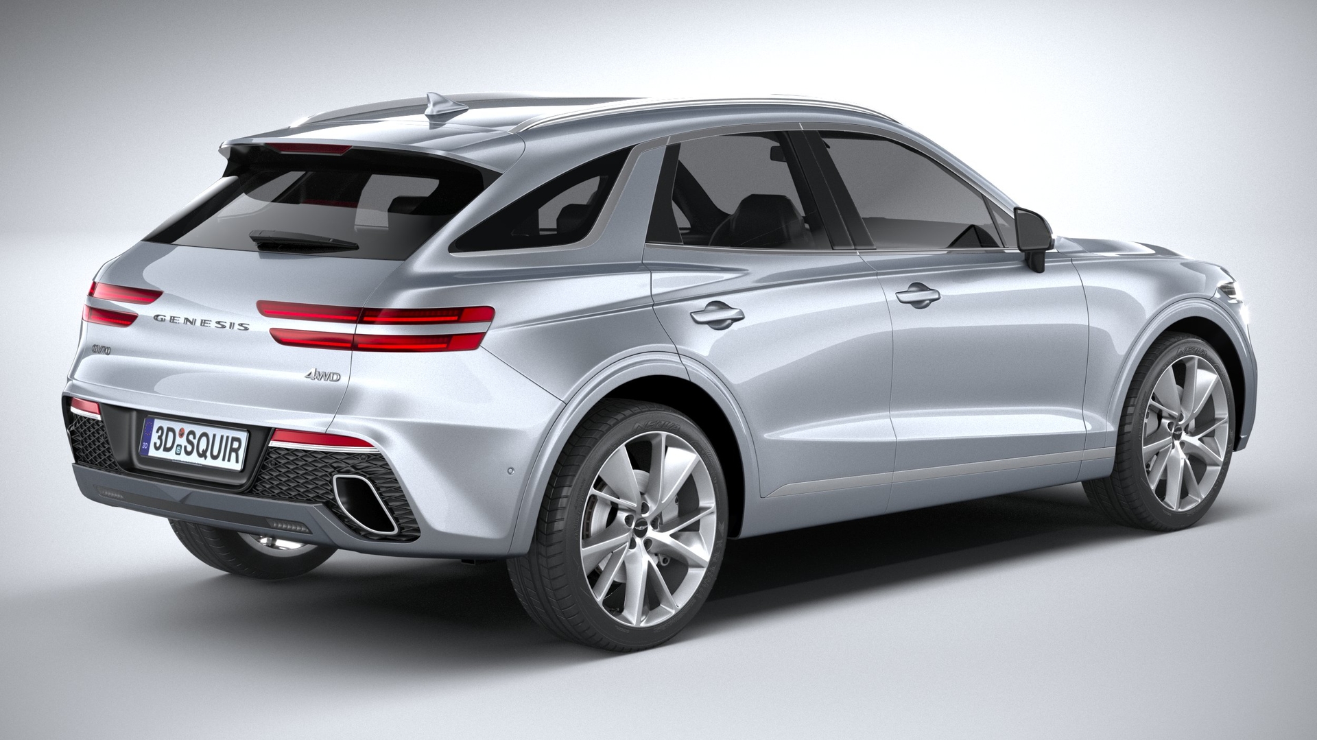 modèle 3D de Genesis GV70 2020 - TurboSquid 1653985