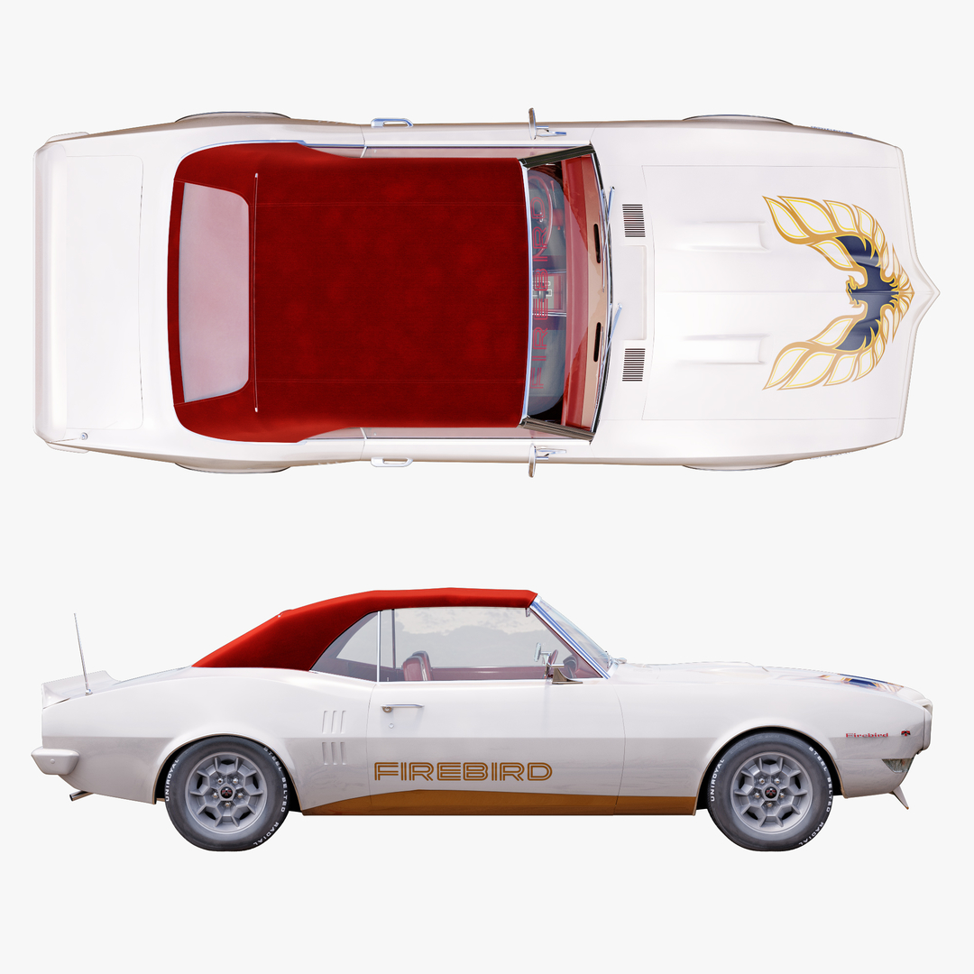 Pontiac firebird car model - TurboSquid 1654451