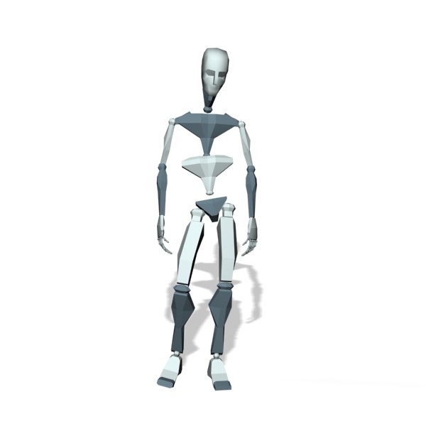 Motion Character Studio Biped stand boring capture