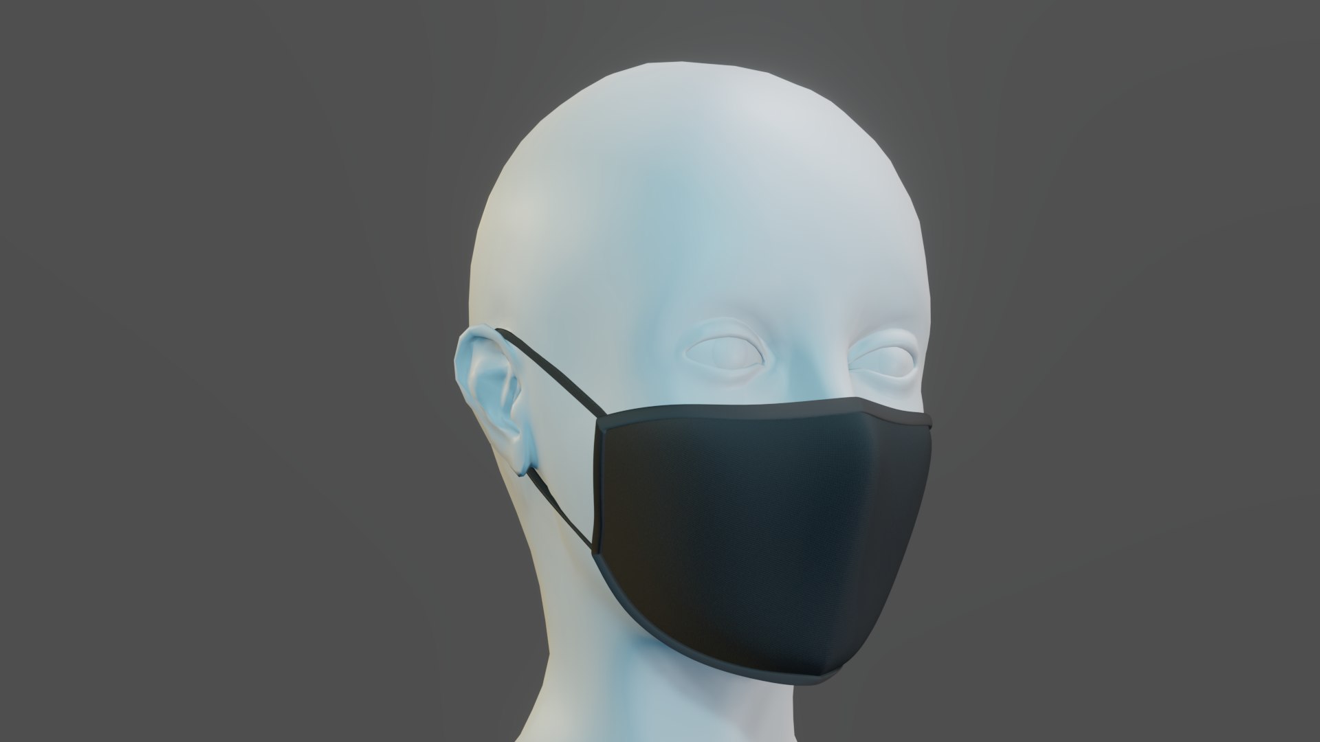 Face mask 3D - TurboSquid 1654583