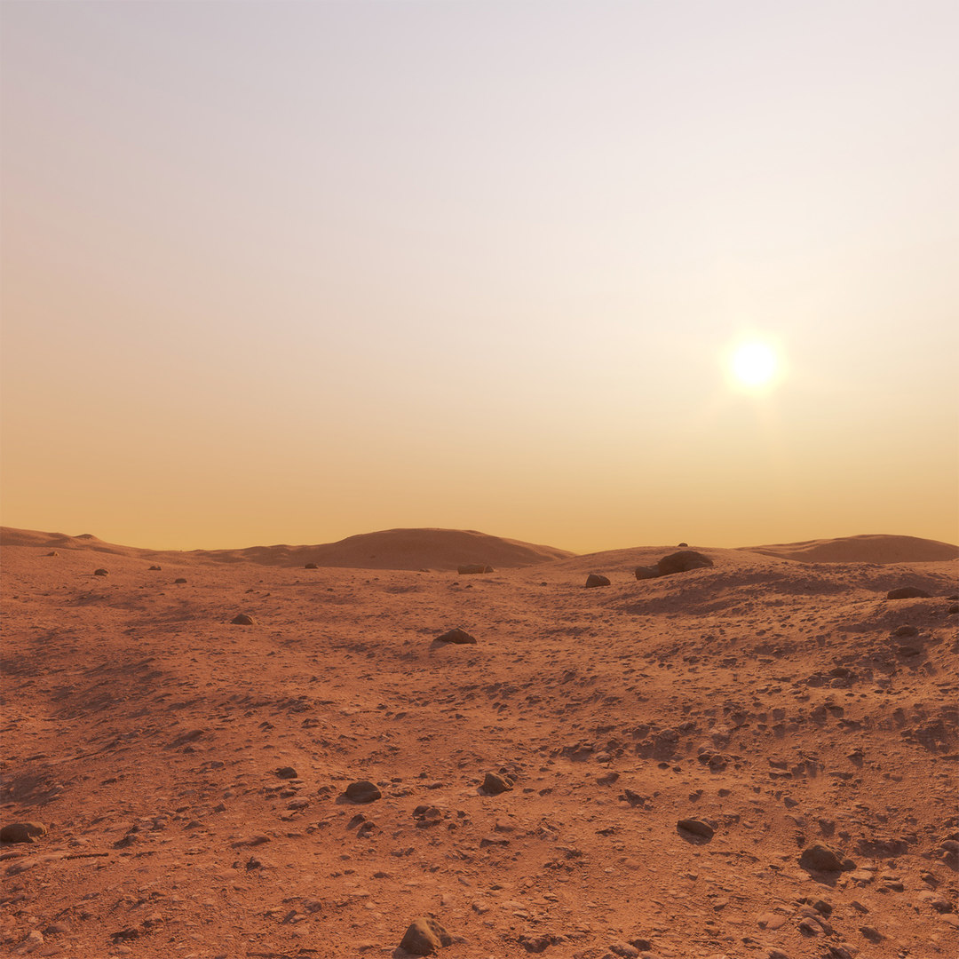 3D mars environment landscape - TurboSquid 1654882