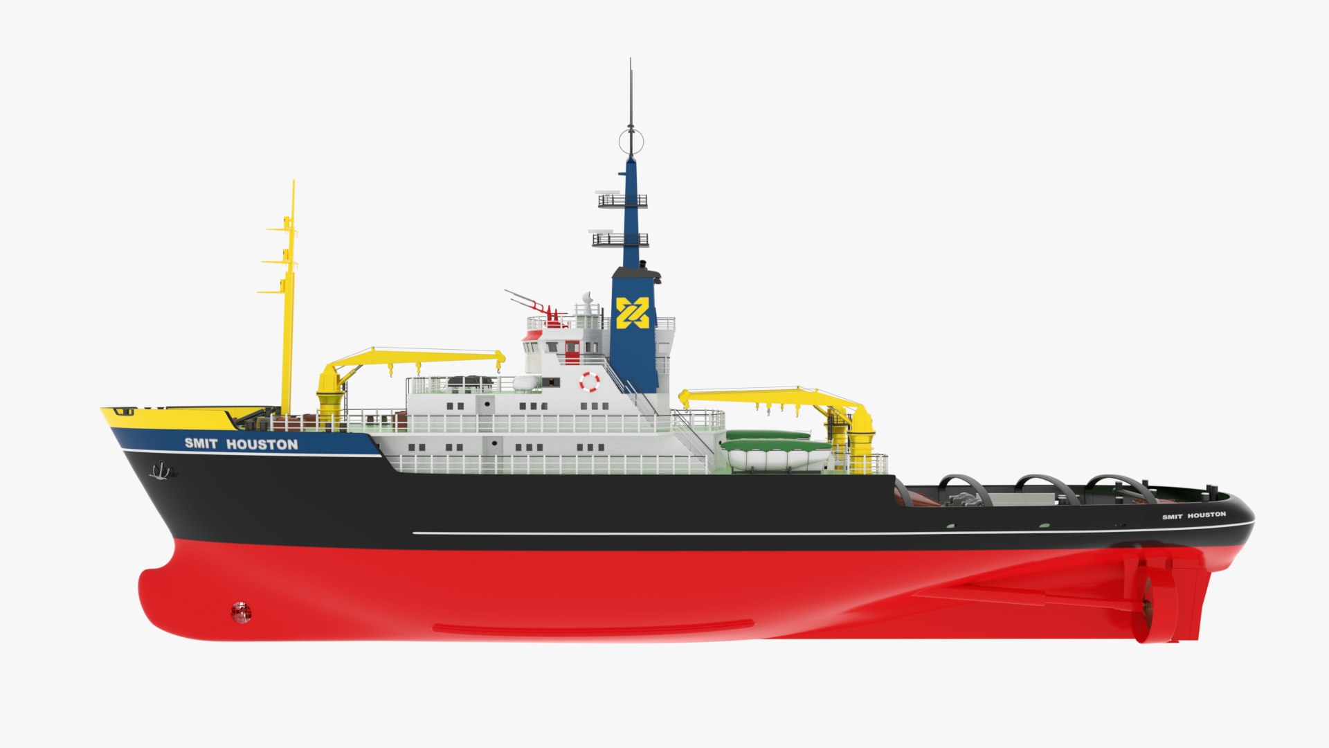 Smit houston 3D model - TurboSquid 1655136