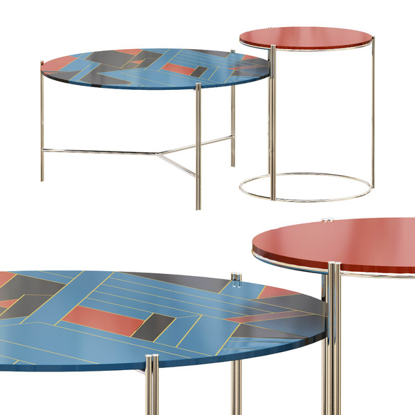 Geometry nesting table 3D - TurboSquid 1655135