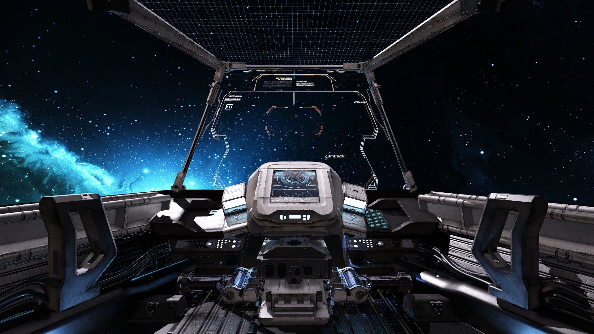 3D spaceship cockpit v1 pbr - TurboSquid 1644551