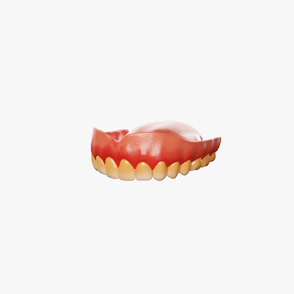 3D Denture Models | TurboSquid