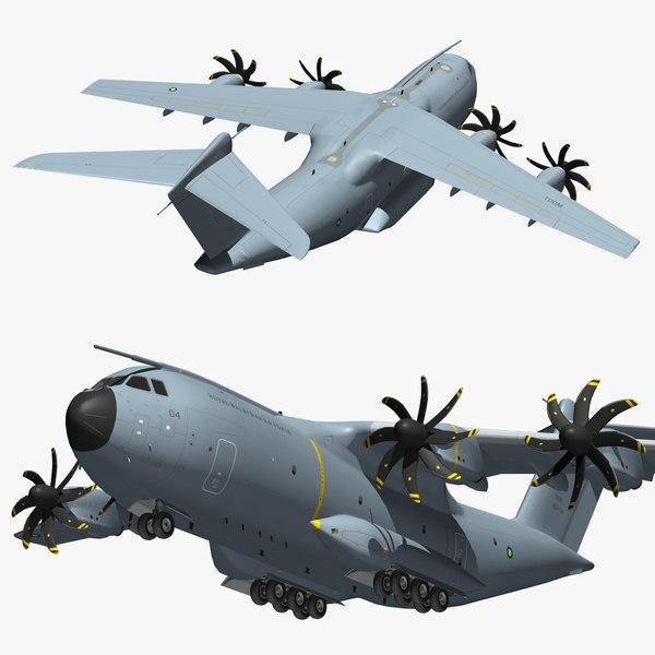 Airbus a400m malaysia air force 3D model - TurboSquid 1656072