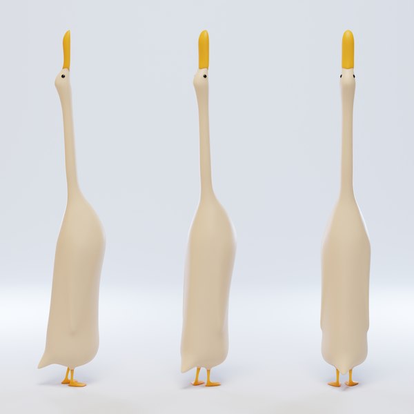 Blender Duck Models | TurboSquid