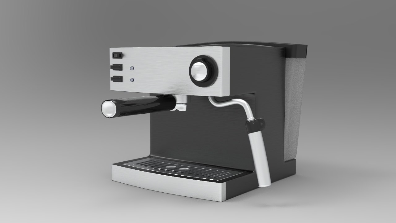 3D model coffee machine - TurboSquid 1657145