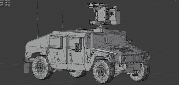 3D humvee crows - TurboSquid 1657517
