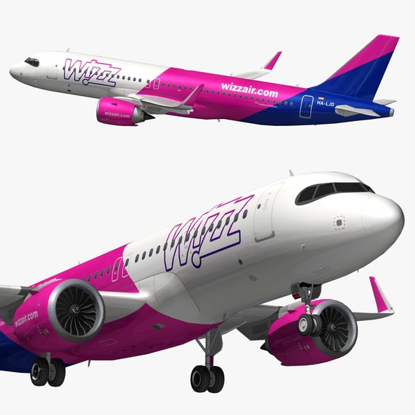 Airbus A320 Wizz Air 3D-Modell - TurboSquid 1657548