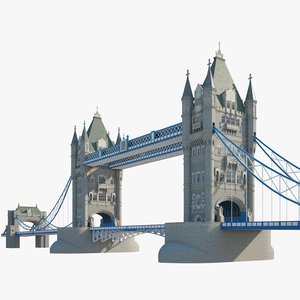 London Tower Bridge 3D Models for Download | TurboSquid