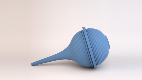 nose bulb aspirator 3d model