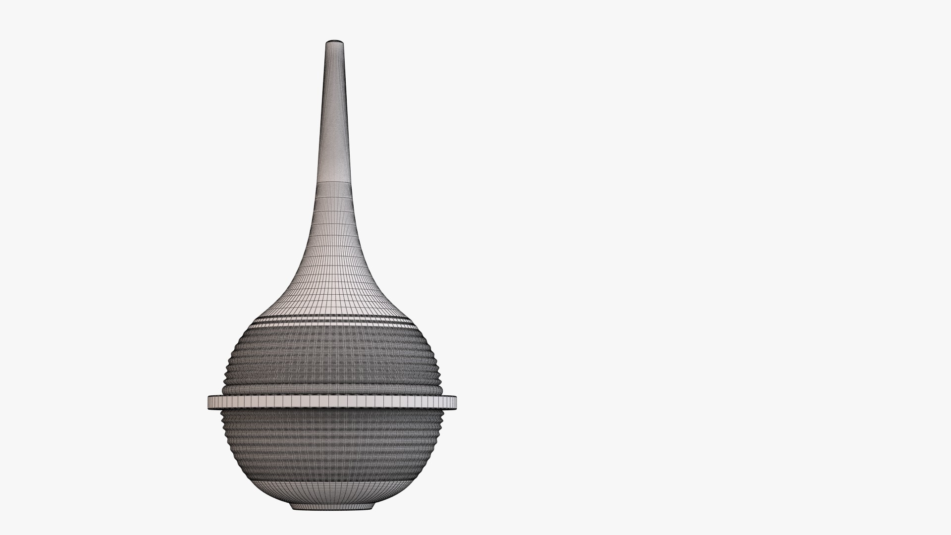 nose bulb aspirator 3d model