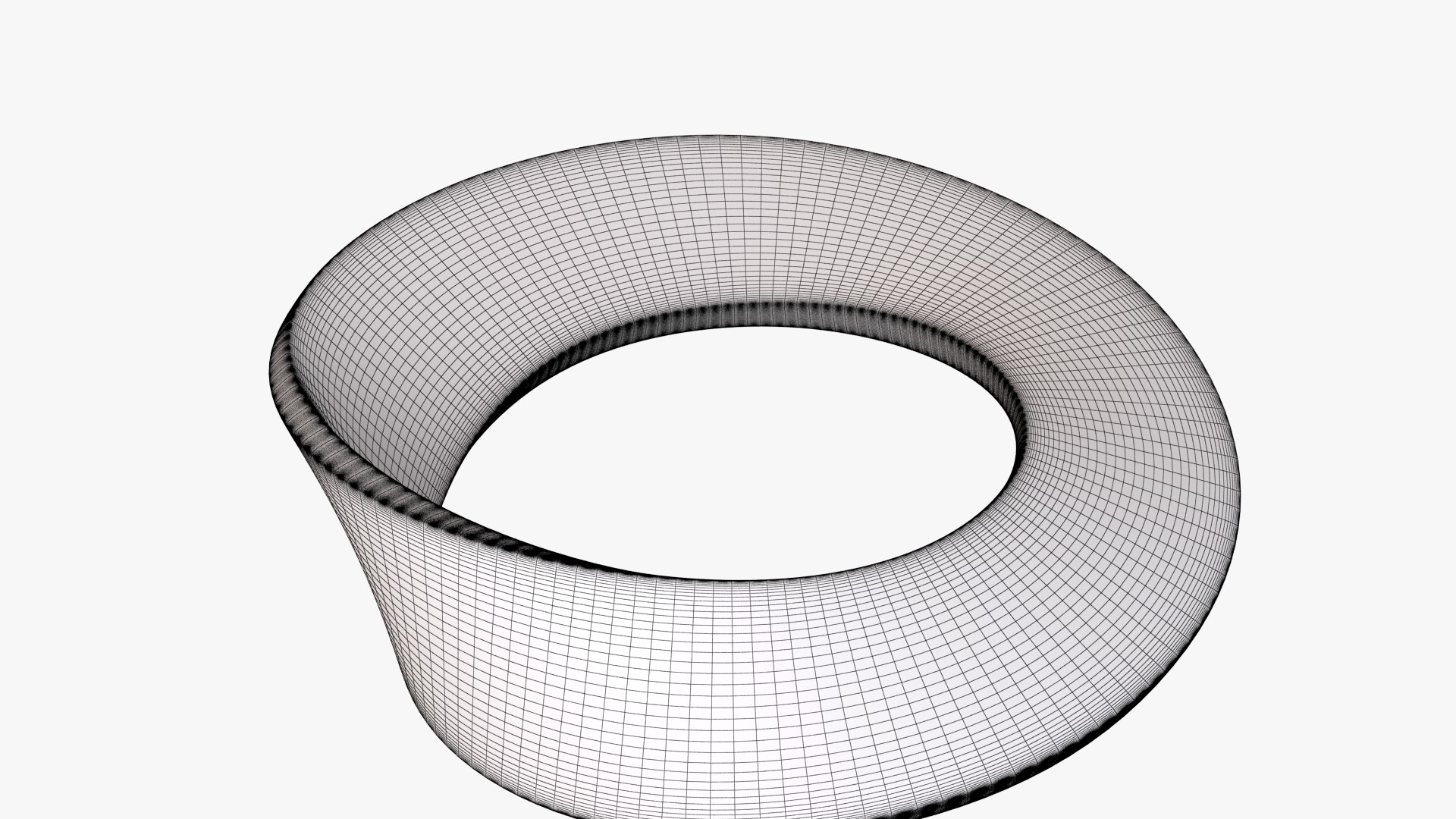 mobius strip 3d model