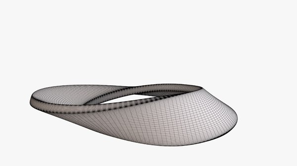 mobius strip 3d model