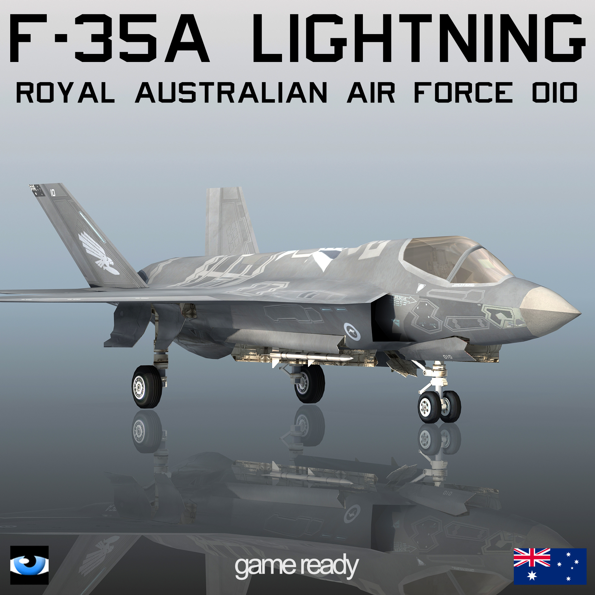 010 royal australian air force 3D model - TurboSquid 1658102