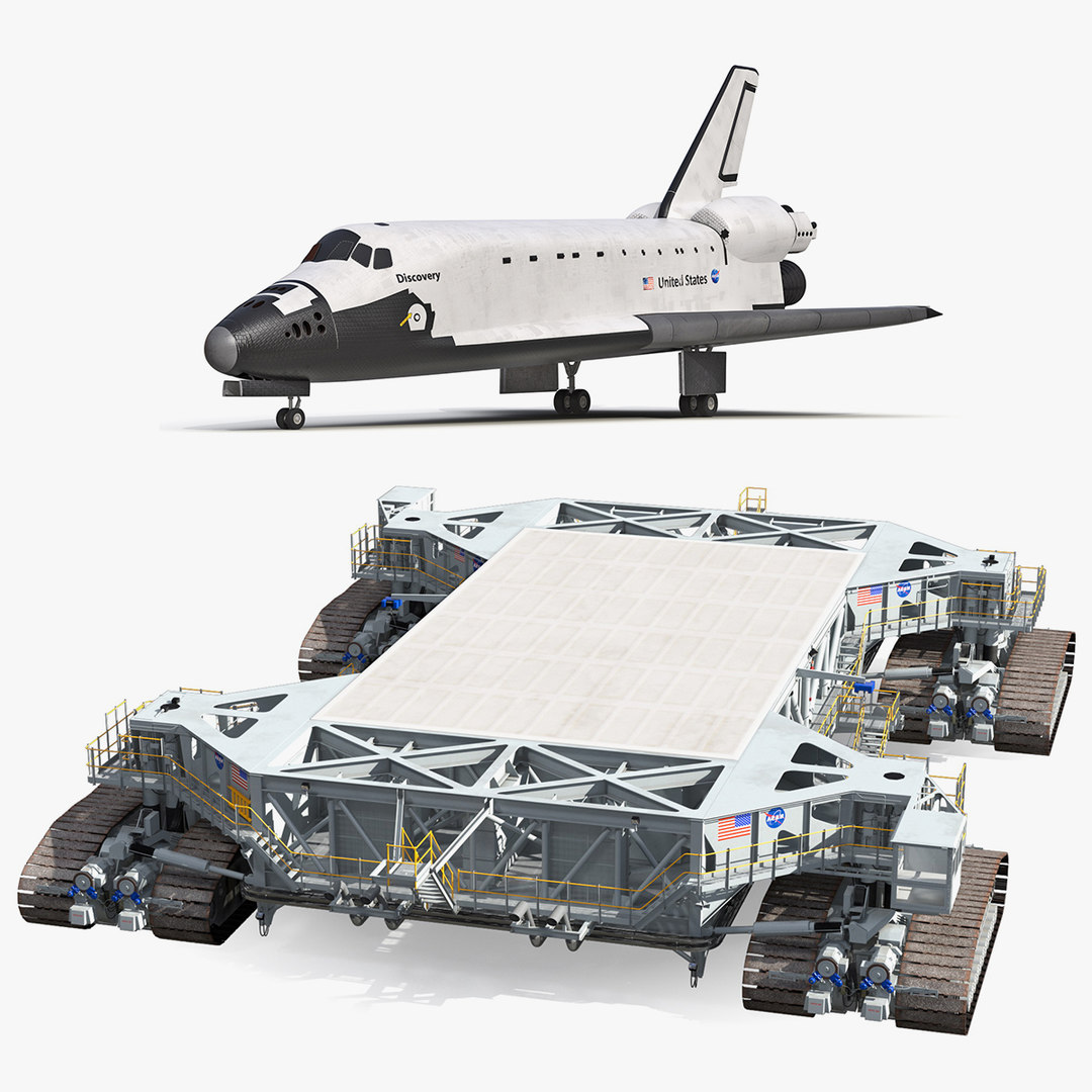 Nasa missile crawler transporter 3D model - TurboSquid 1659500