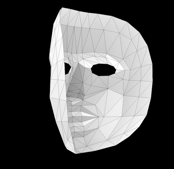 modèle 3D de Masque facial low poly - TurboSquid 1658593
