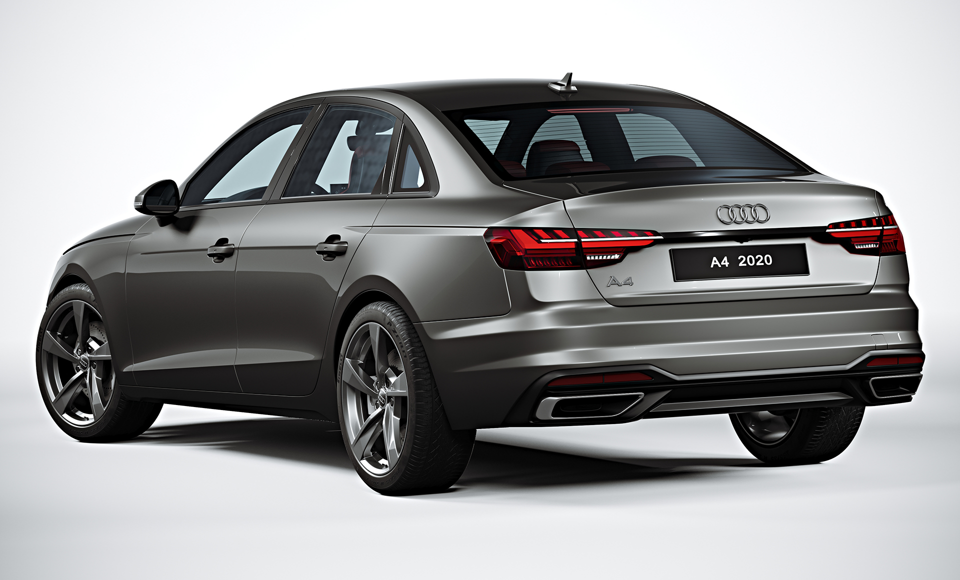 2020 audi a4 3D model - TurboSquid 1436773