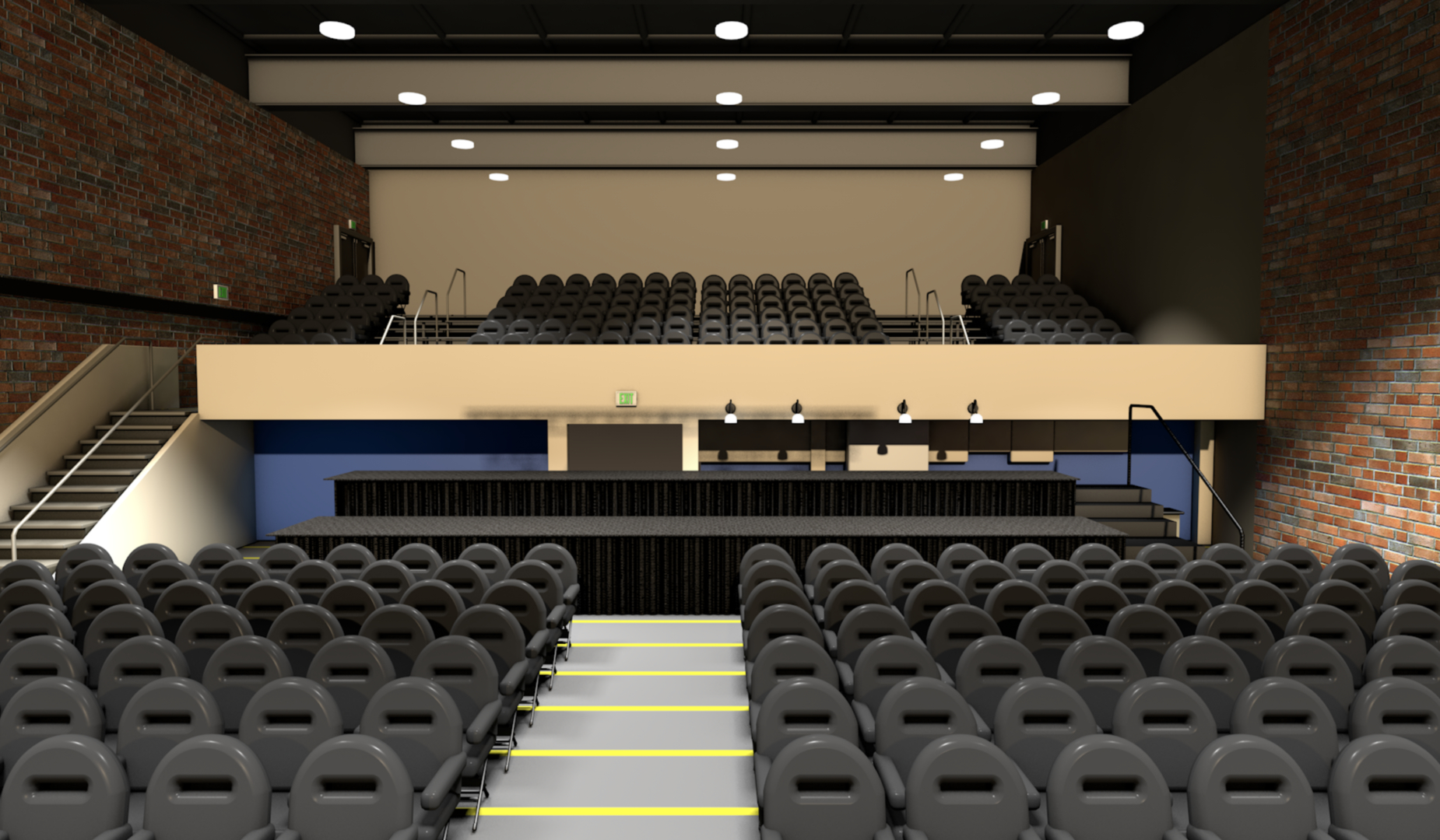 3D model scene theater - TurboSquid 1658837