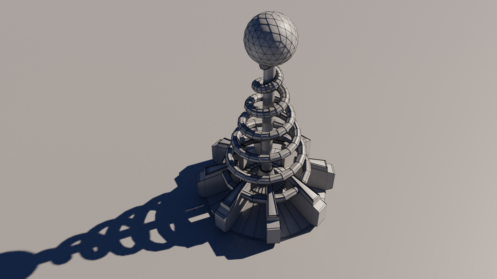 3D animate tesla coil turret - TurboSquid 1651152