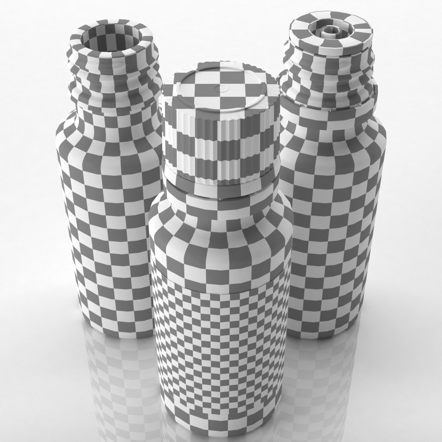 Bottle 20ml 3D model - TurboSquid 1245686