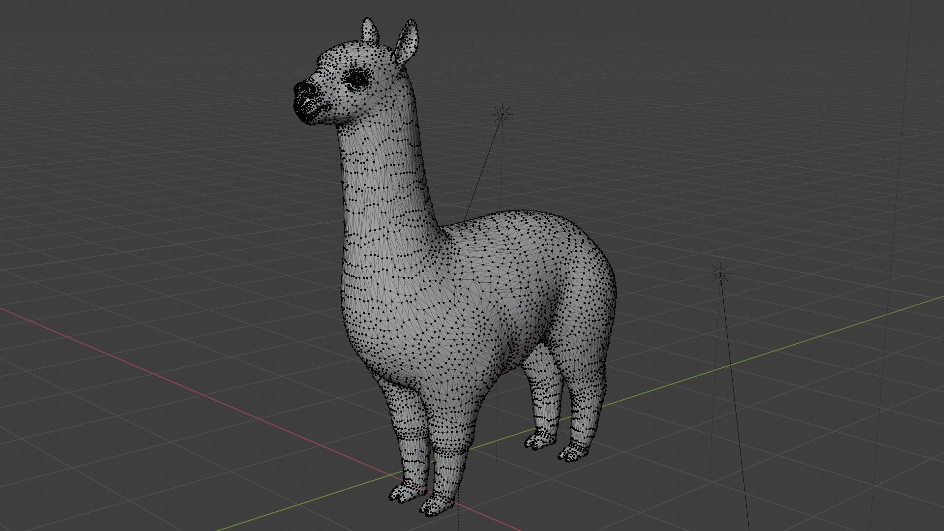 Llama rigged 3D model - TurboSquid 1659093