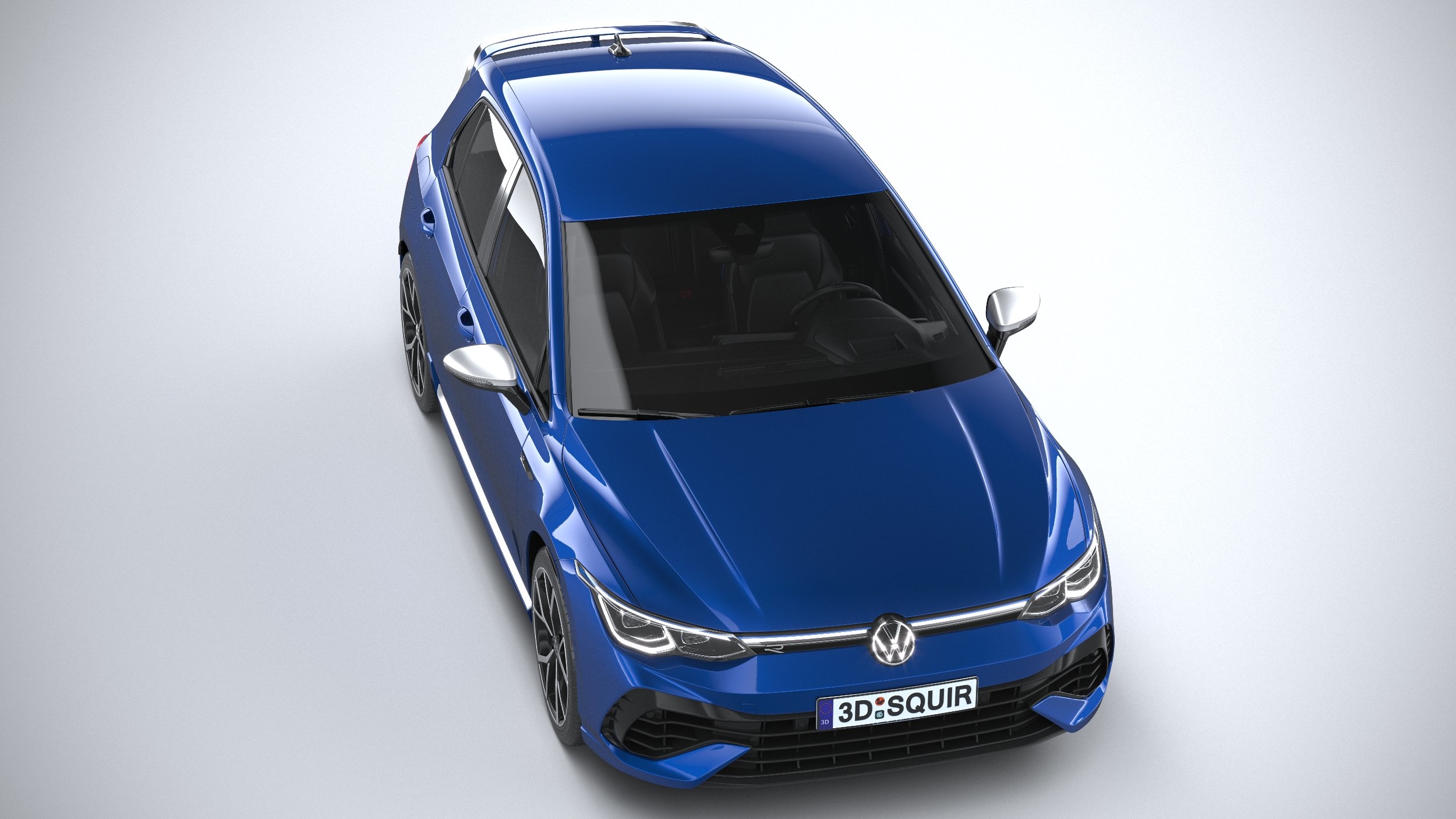 3D volkswagen golf r model - TurboSquid 1659599