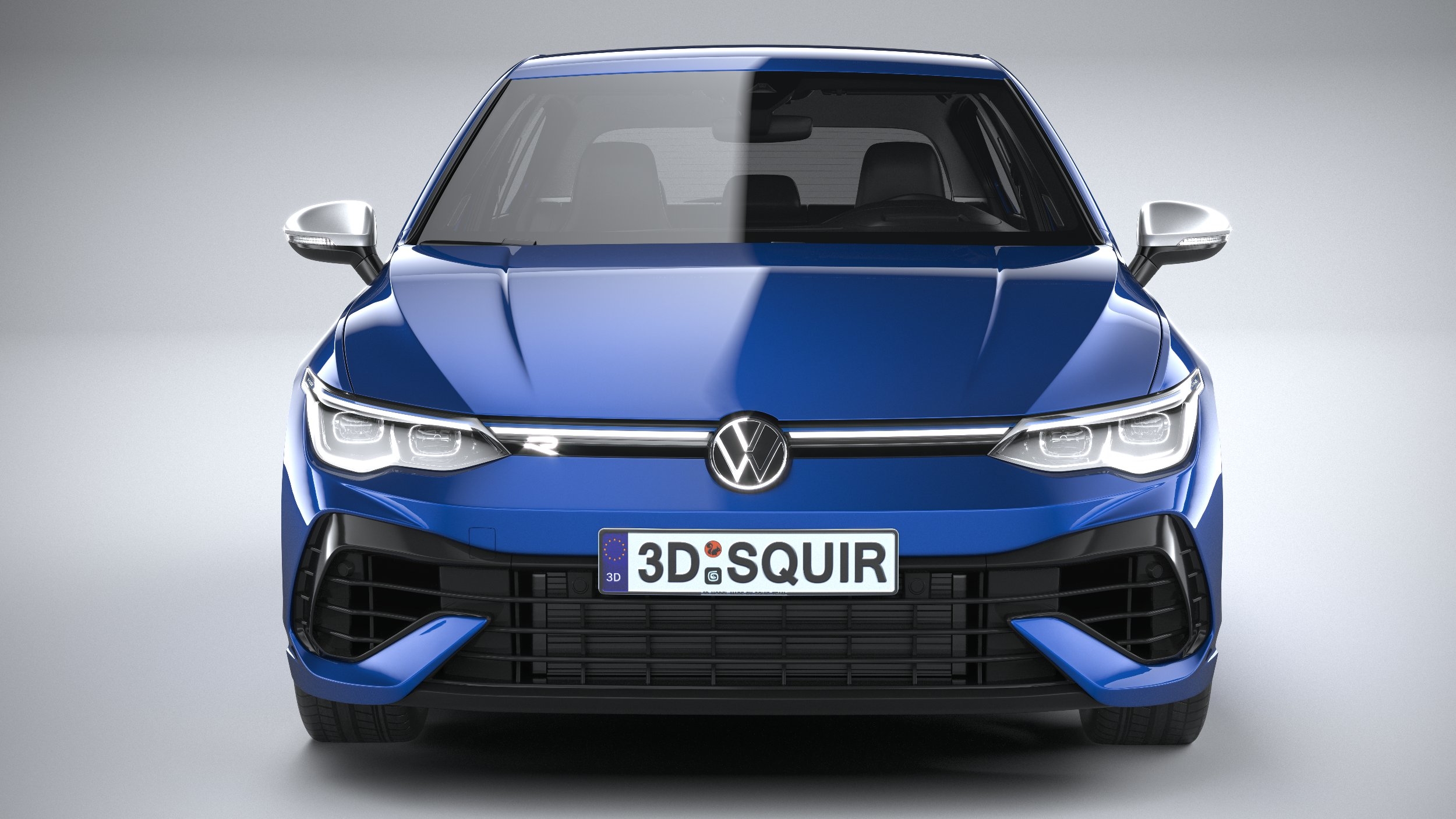 3D volkswagen golf r model - TurboSquid 1659599