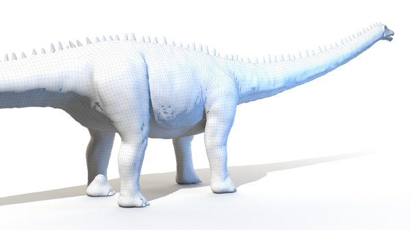 3D diplodocus model - TurboSquid 1659829