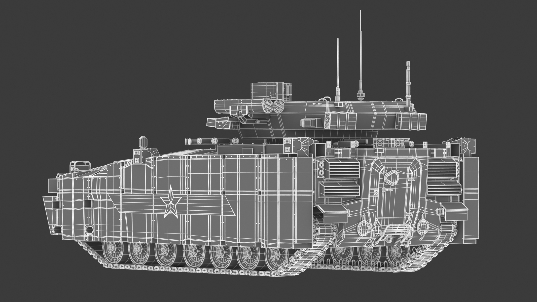 3D kurganets kurganets-25 25 model - TurboSquid 1660726