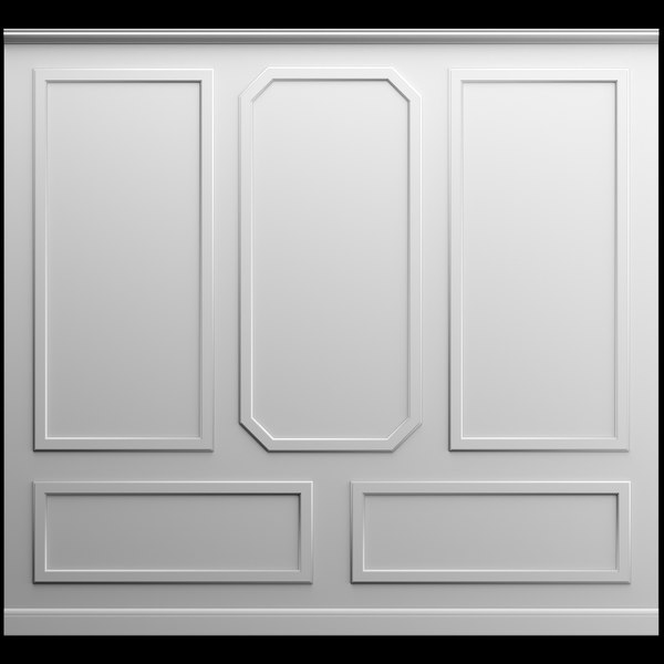 modelo 3d Wall molding - TurboSquid 1660854