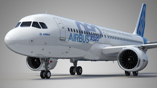 modelo 3d Airbus A320 Neo con interior y cabina - TurboSquid 1662565