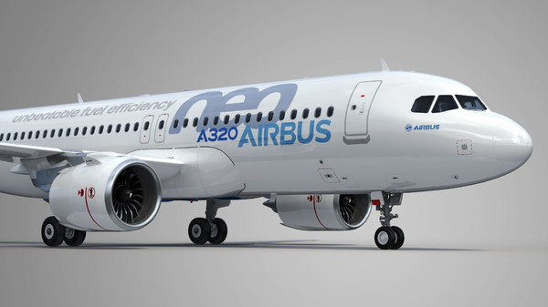 modelo 3d Airbus A320 Neo con interior y cabina - TurboSquid 1662565