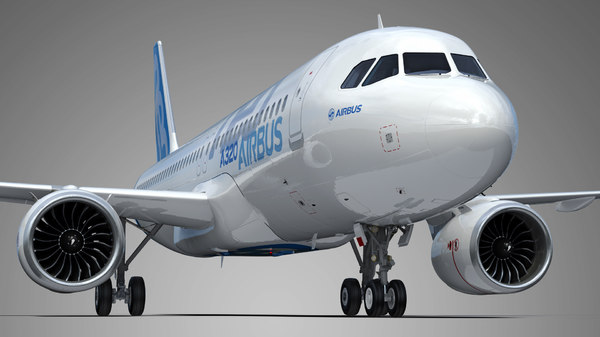 modelo 3d Airbus A320 Neo con interior y cabina - TurboSquid 1662565