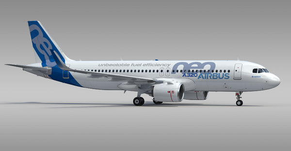 modelo 3d Airbus A320 Neo con interior y cabina - TurboSquid 1662565