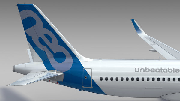 modelo 3d Airbus A320 Neo con interior y cabina - TurboSquid 1662565